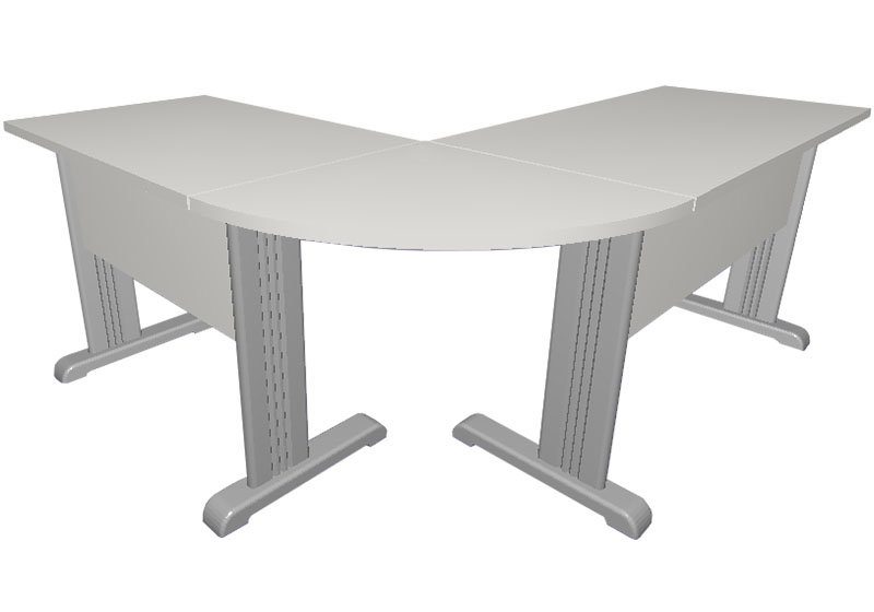 Mesa em L para Escritório | HS Móveis para Escritório | Joinville